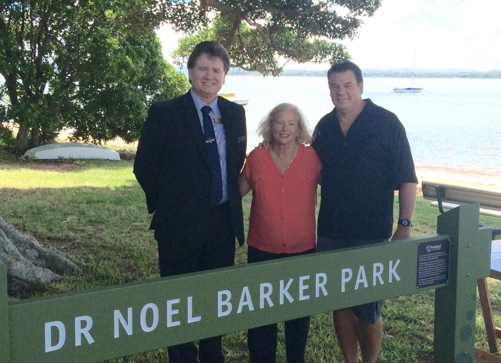 Victoria Point Park becomes Dr Noel Barker Park - Redlands Coast Today