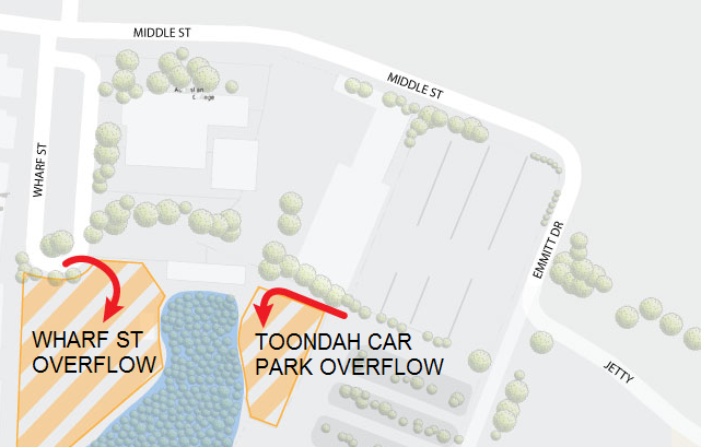 Easter holiday makers to enjoy extra parking at Toondah Harbour ...