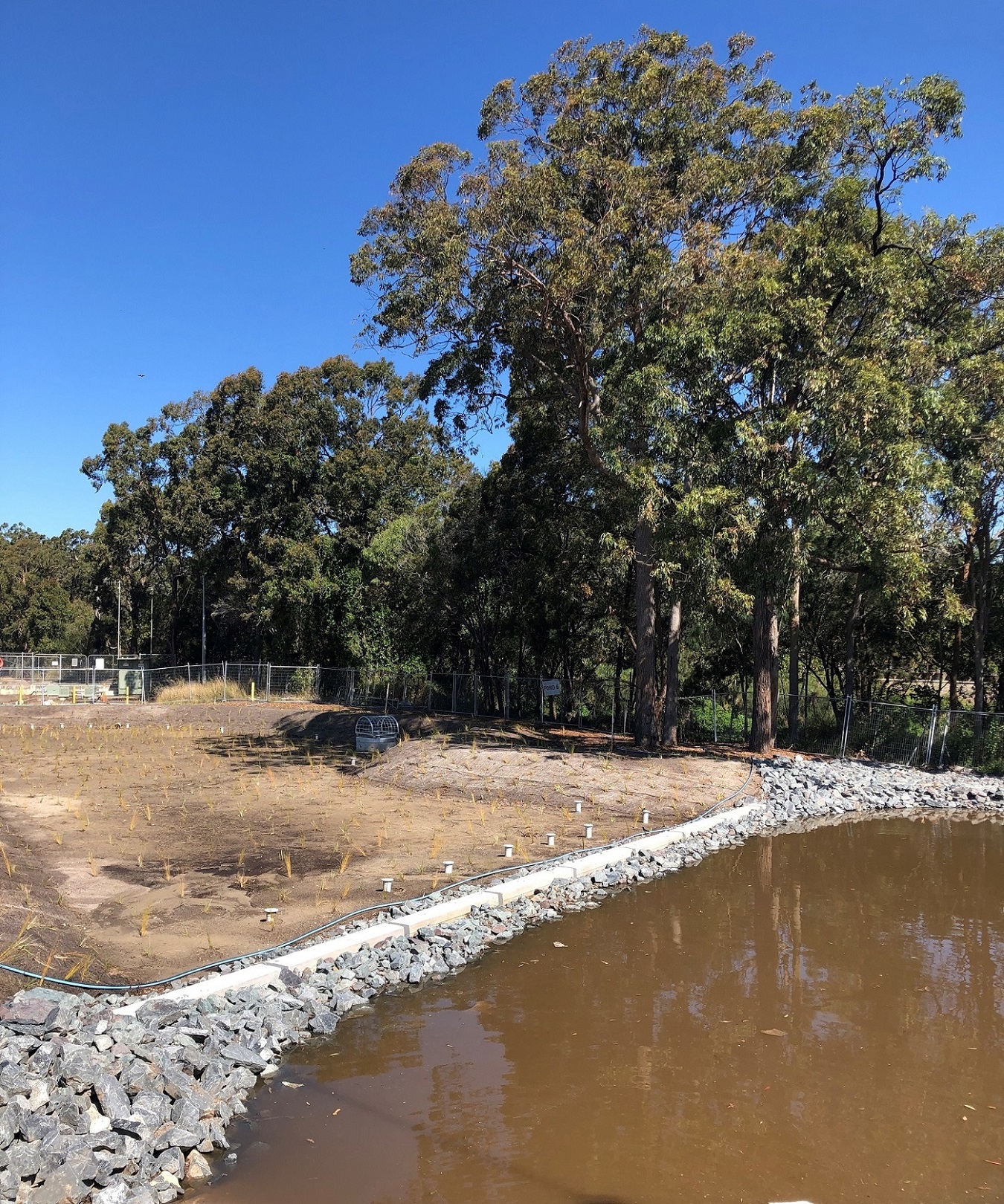 Bio-retention basin improves stormwater quality from recycling and ...