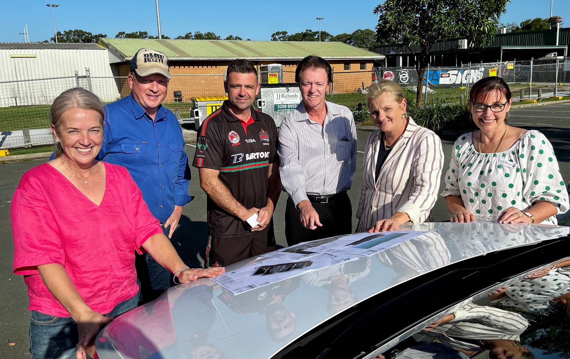 Construction progresses on new change rooms for Pinklands - Redlands ...