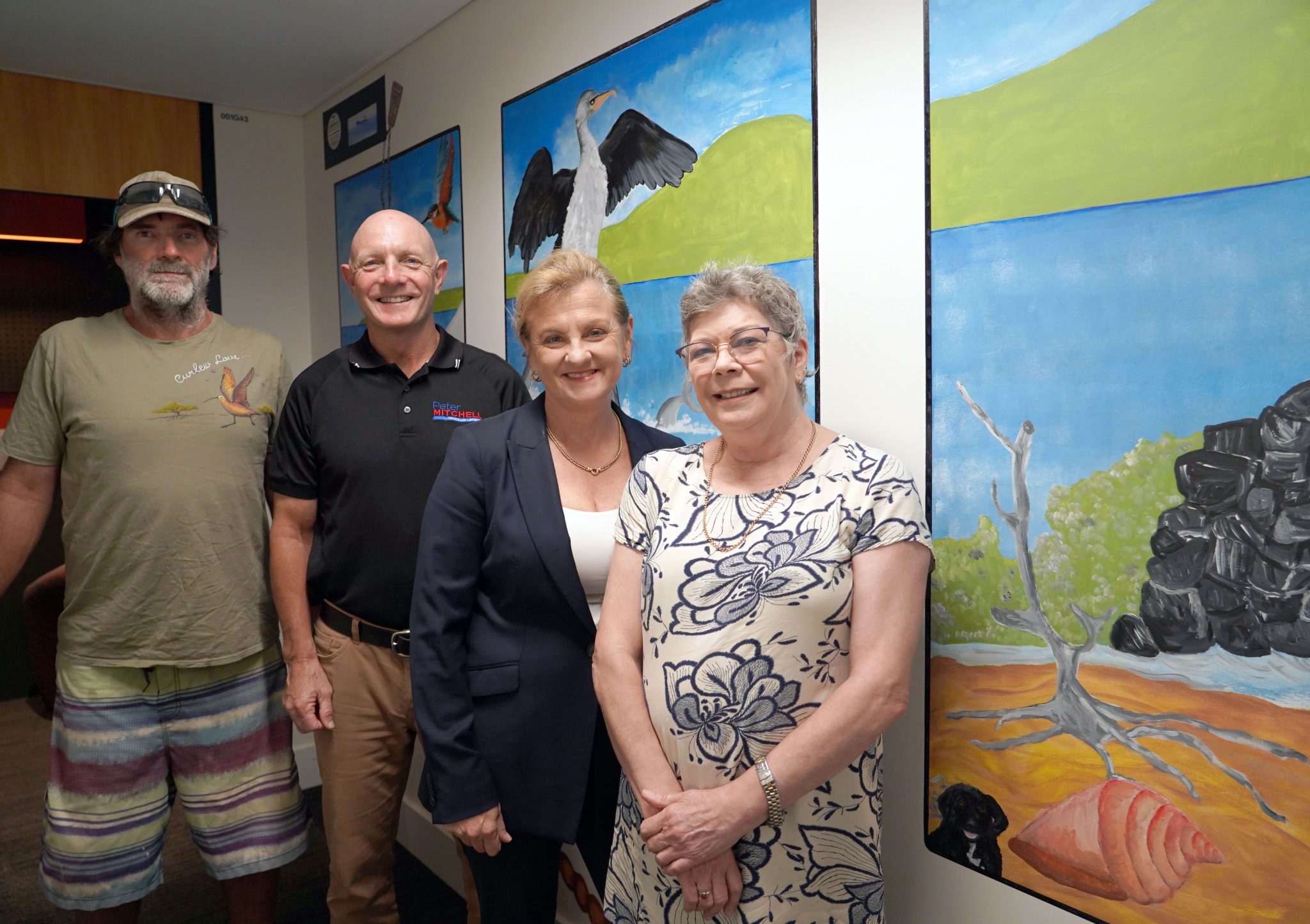 Mural forms centrepiece of Redland Art Gallery upgrade - Redlands Coast ...