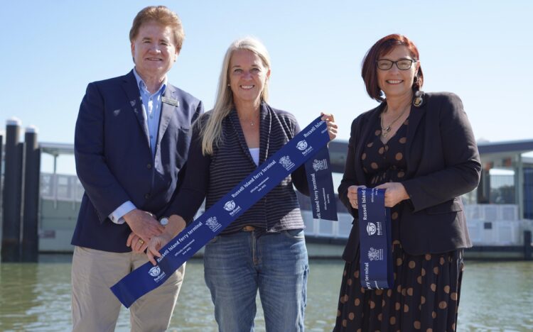 Russell Island’s ferry terminal officially opens - Redlands Coast Today